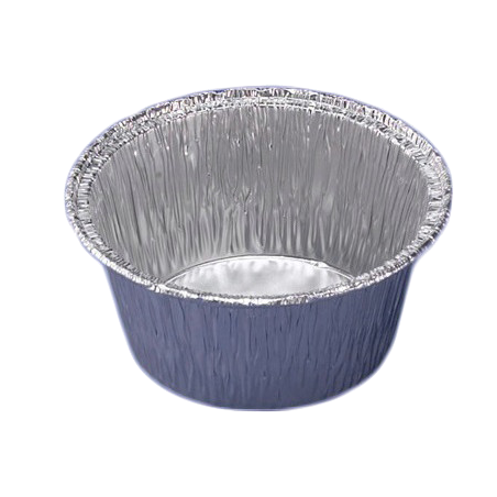 Alubakke rund - Timbaleform 106ml - 100 stk.