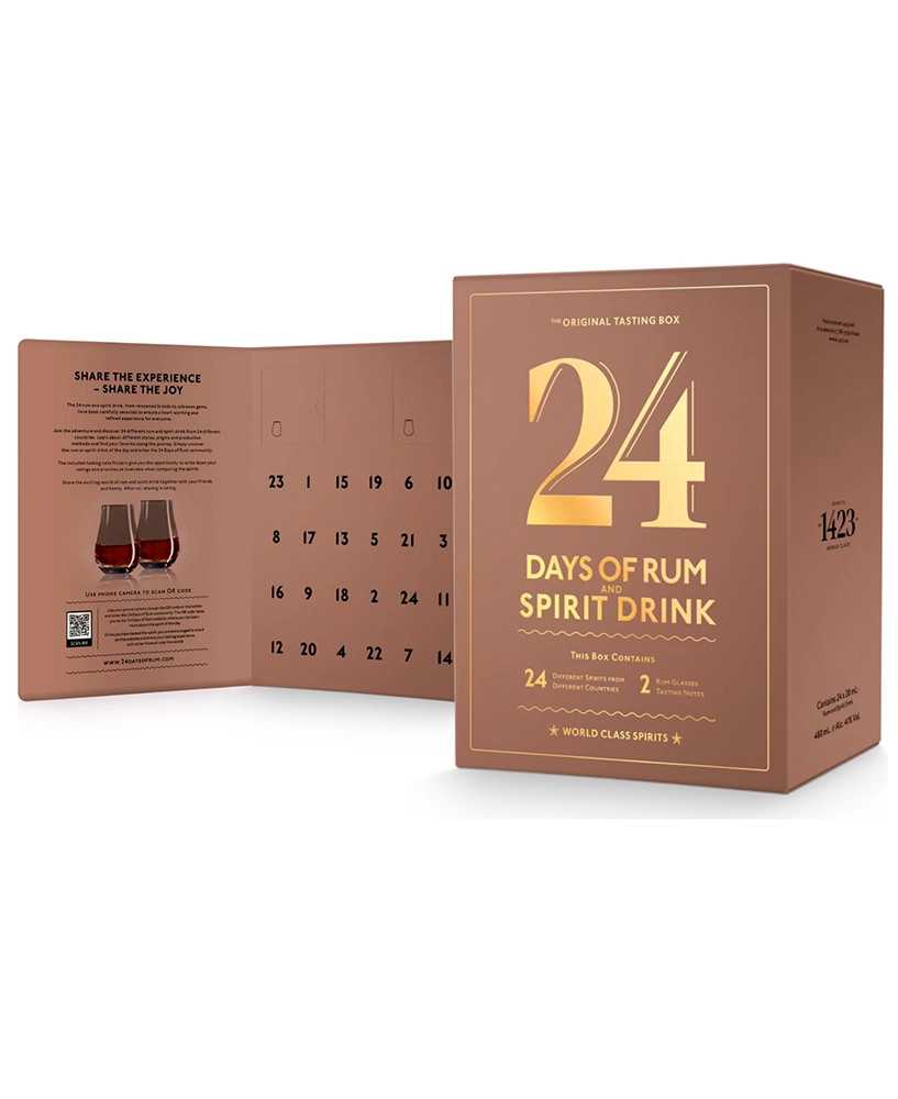 Romkalender 2025 - 24 days of Rum - 1423 Mocha Edition